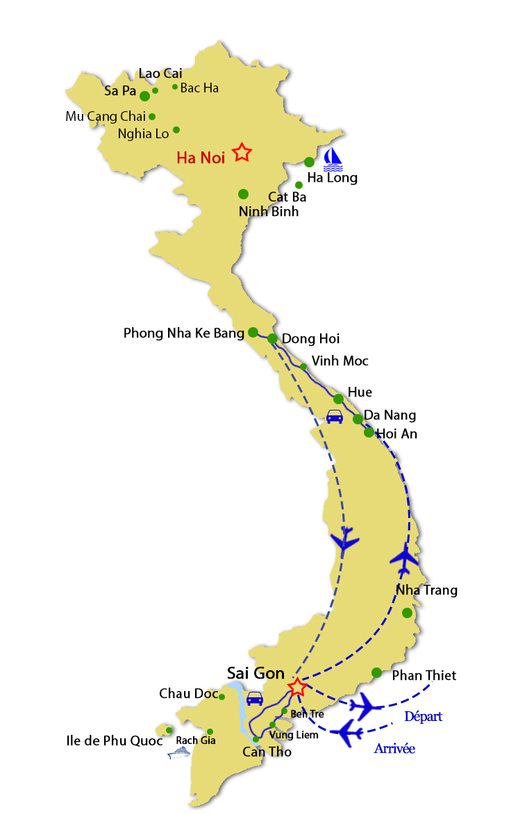 Du centre impérial au Mékong 14 jours | Circuit Vietnam du sud au centre