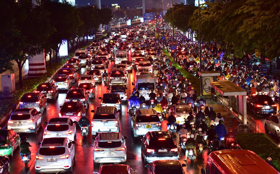 Embouteillage au Vietnam | À savoir avant de partir au Vietnam